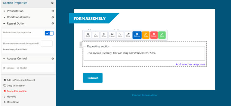 Tutorial: How to Use Calculations and Repeating Sections in Web Forms - FormAssembly