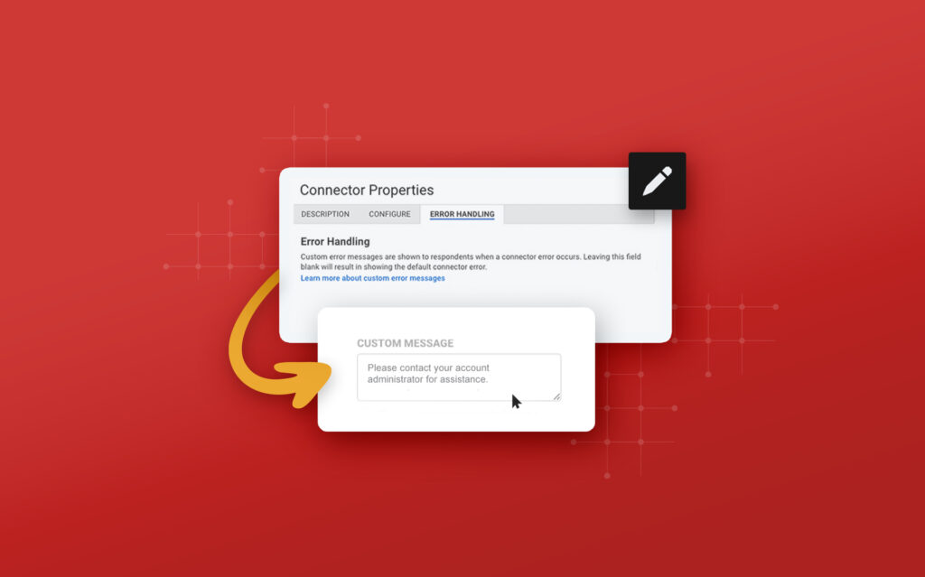 New Feature: Custom Connector Error Messages in Workflow
